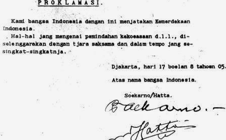 TEKS Proklamasi PDF Free Download, Cek di Sini Persiapan Upacara 17 ...