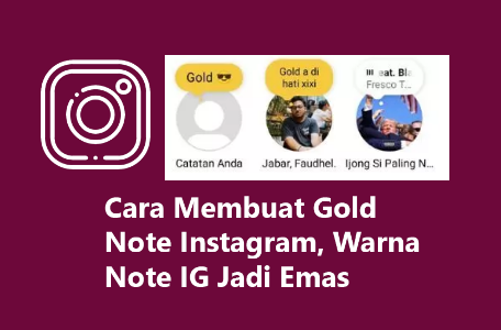 Cara Mengubah catatan Instagram (IG) Notes Menjadi Warna Gold Selama ...