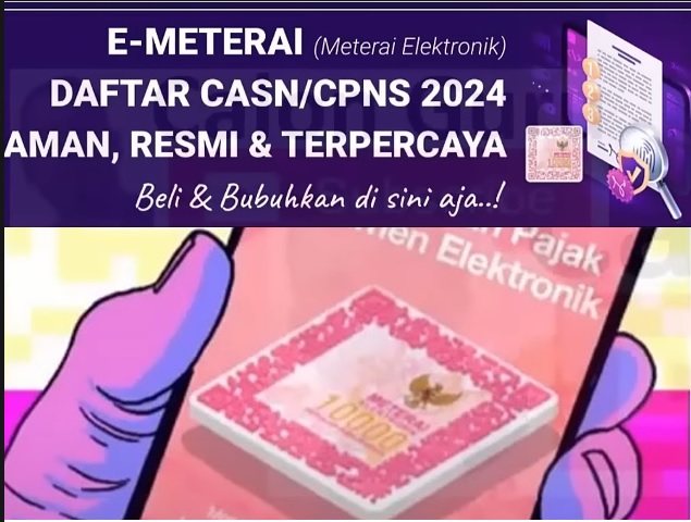 Masih ERROR, Ini 15 Link Alternatif Pembelian E-materai Resmi Selain ...