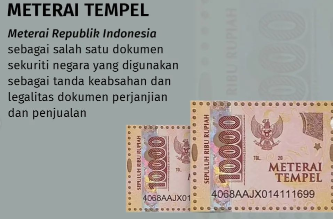 Link PDF Aturan Penggunaan Meterai Tempel CPNS 2024 Resmi dari BKN ...
