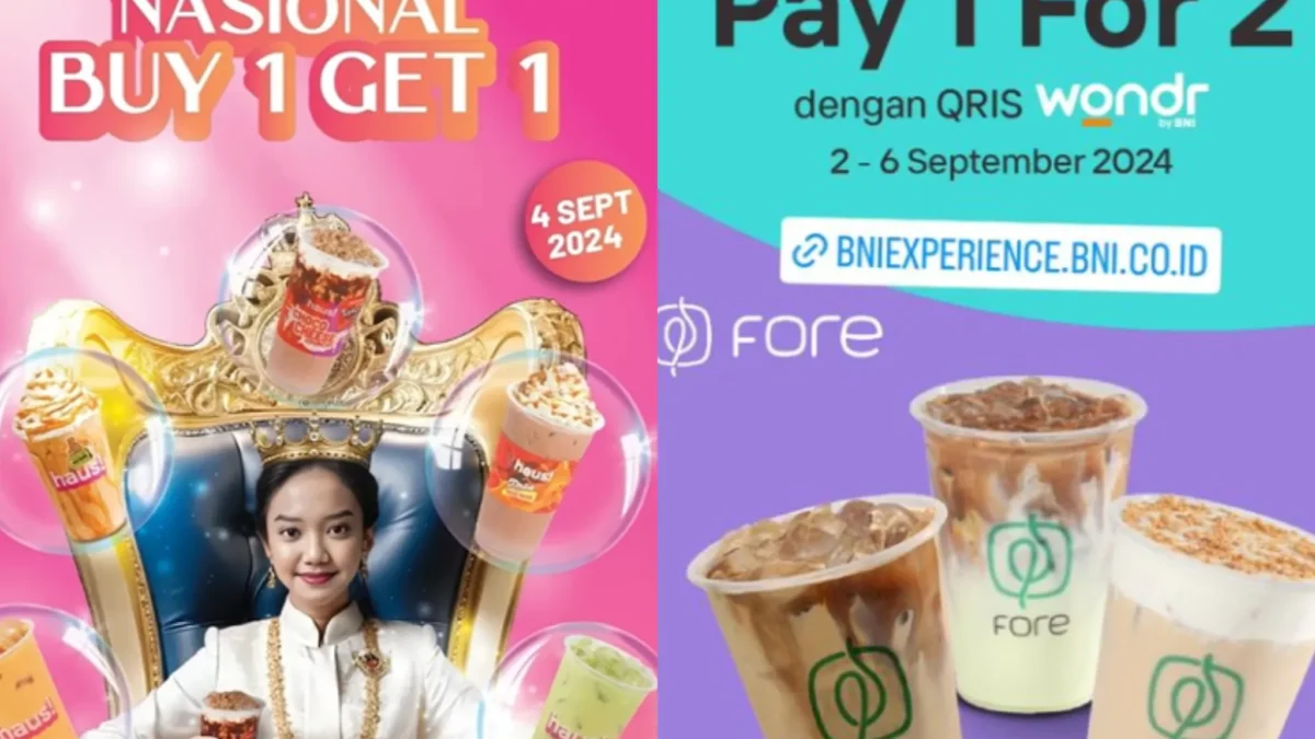 5 Promo Minuman di Hari Pelanggan Nasional 2024: Ada Fore, Chatime ...