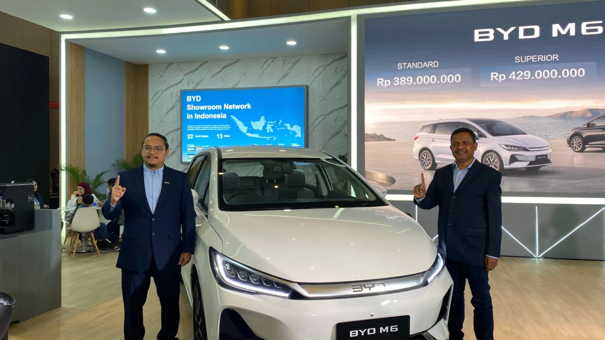 BYD M6 Debut di GIIAS Bandung 2024, MPV Listrik Ramah Lingkungan dengan Desain Mewah Cocok untuk ...