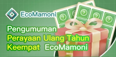 Rayakan Ulang tahun, Aplikasi Ecomamoni Bakal Beri Reward dan Hadiah ...