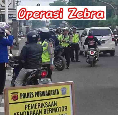 Titik Fokus Lokasi Operasi Zebra 2024 di Purwakarta, Catat ya! – jabarekspres.com