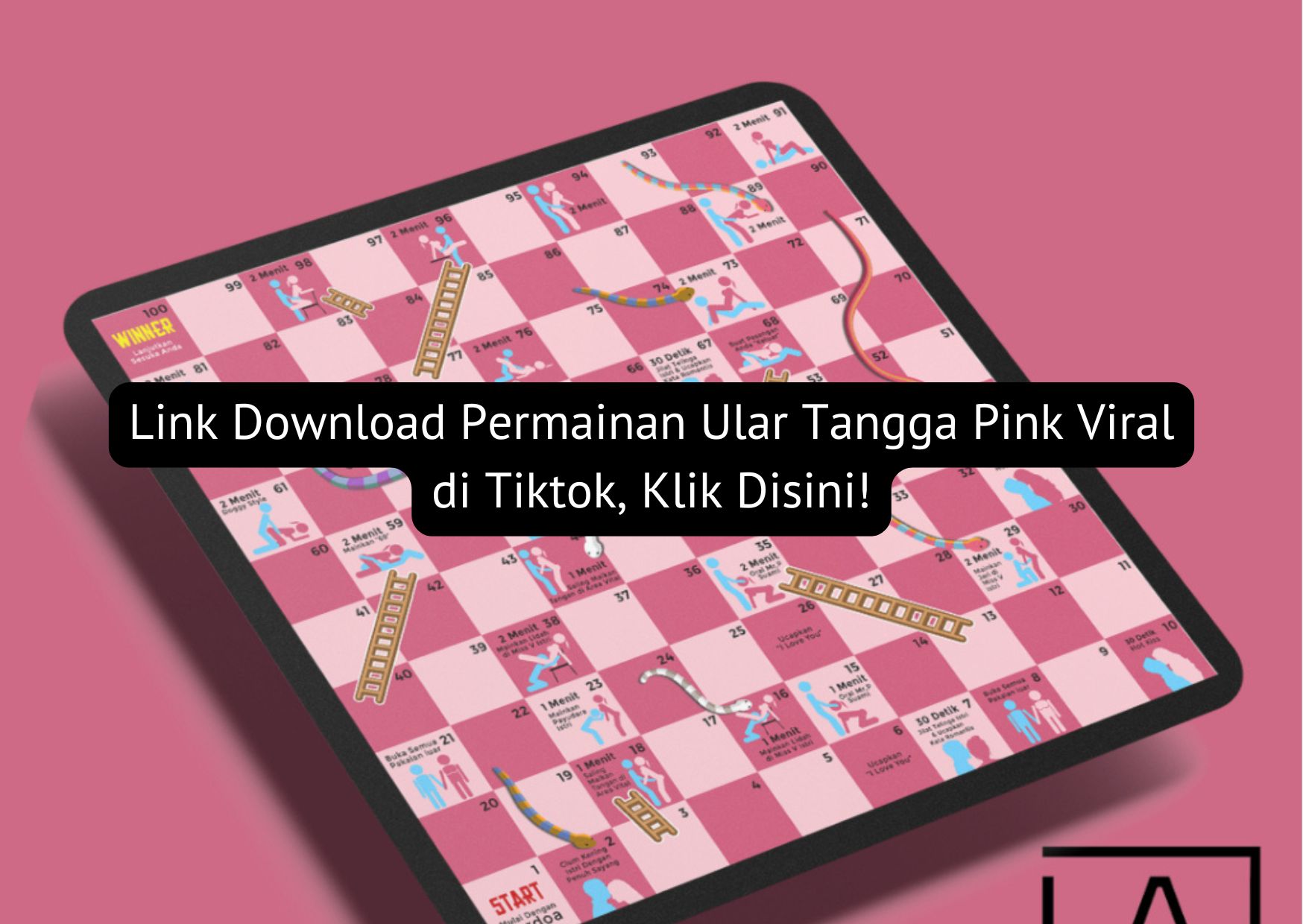 Link Download Permainan Ular Tangga Pink Viral di Tiktok, Klik Disini! – jabarekspres.com