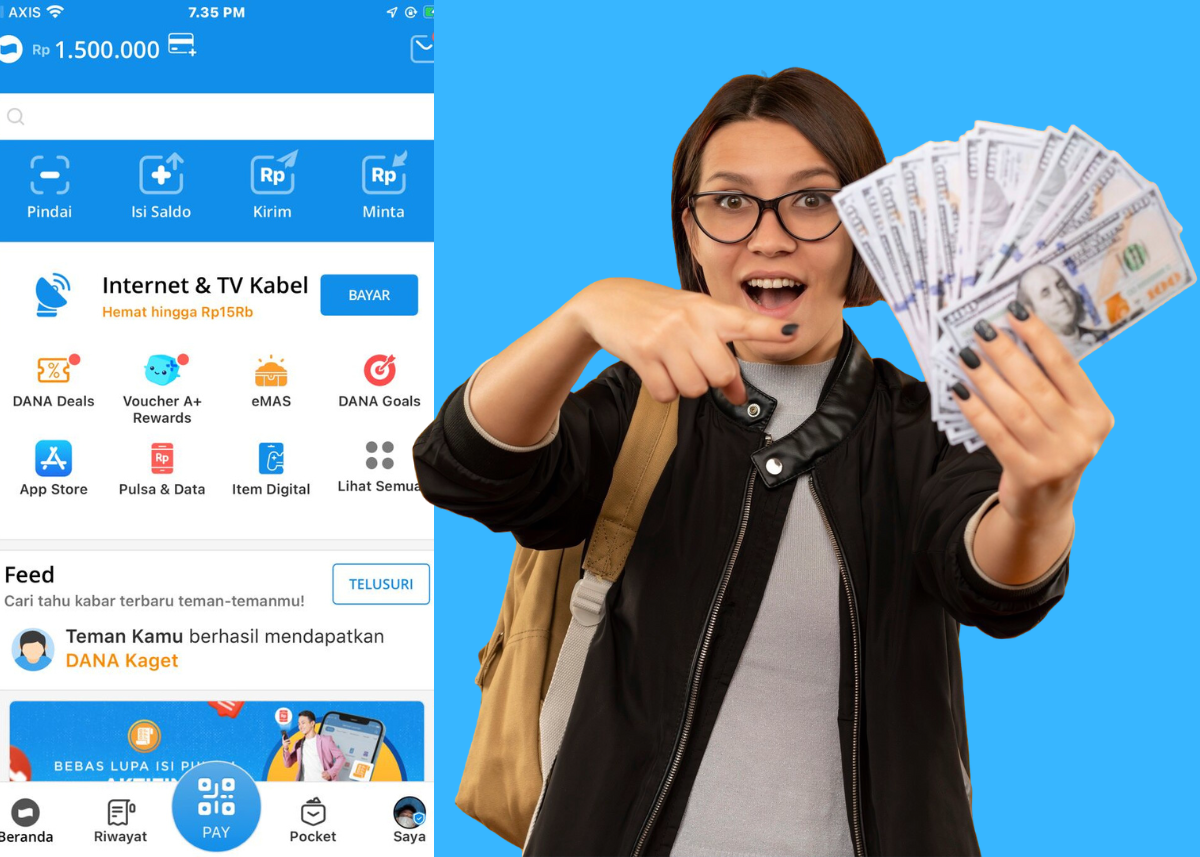 Cara Pinjam Saldo Dana Pakai No WA Tanpa KTP, Cair hingga Rp1,2 Juta di ...