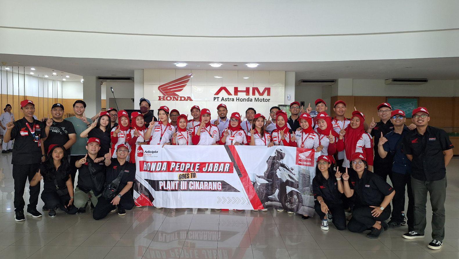 DAM Ajak Frontline People Honda Kunjungi Pabrik Honda di Cikarang ...