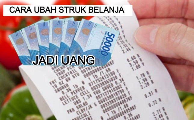 Cara Ubah Struk Belanja Jadi Uang, Hanya Pakai Satu Aplikasi Penghasil ...