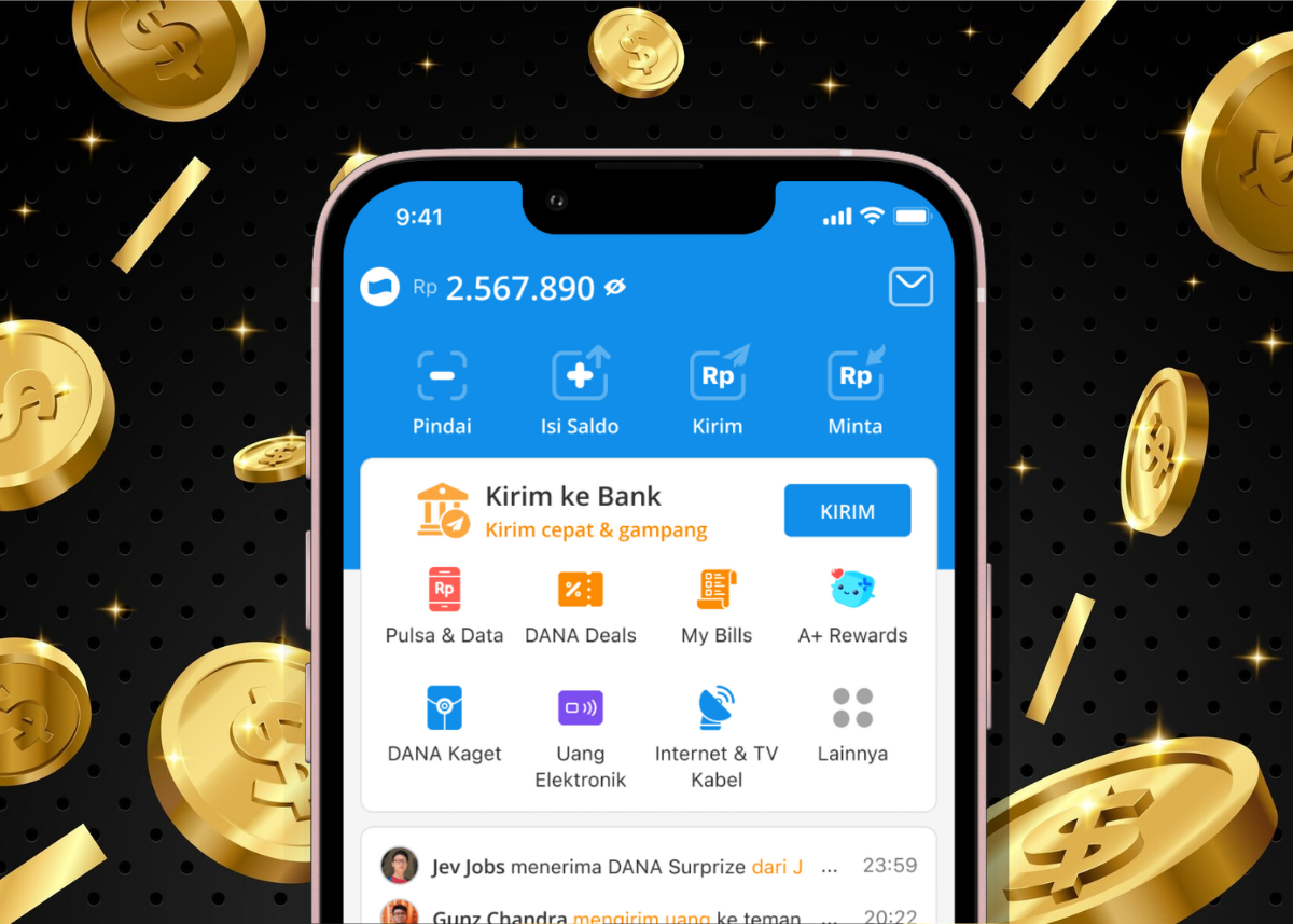 Pinjam Saldo Dana Lewat Aplikasi DANA Rp100.000 Pakai Fitur Terbaru ...