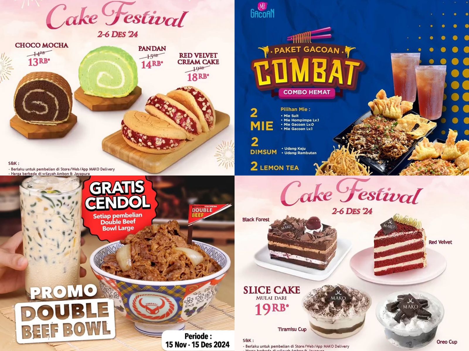 3 Promo Bulan Desember 2024, Klaim Harga Hemat Makan Enak di Sini ...