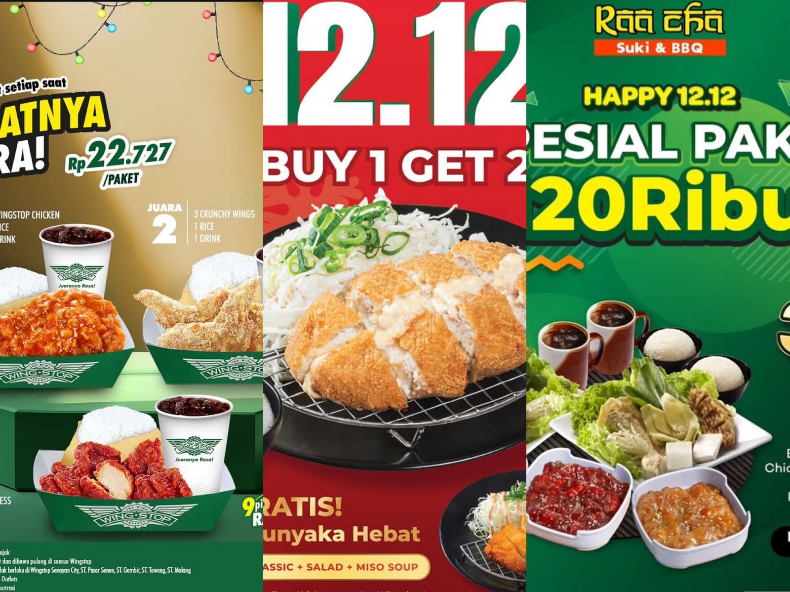 3 Promo Spesial 12.12 Makan Enak & Hemat di Tempat Ini! – jabarekspres.com