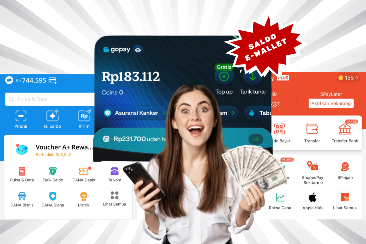 Pinjam Saldo E-Wallet Hingga Rp600.000 Langsung Cair Tanpa Syarat KTP, Ini Caranya ...