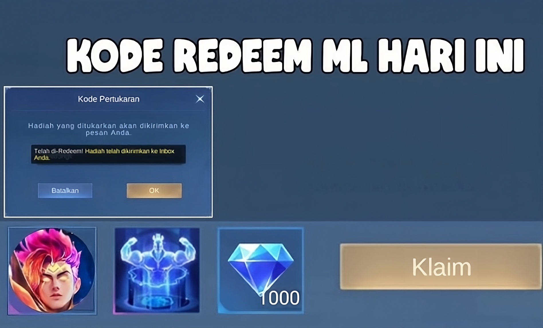 Kode Redeem ML Terbaru Spesial Natal 2024, Banyak Hadiah Gratis Siap ...