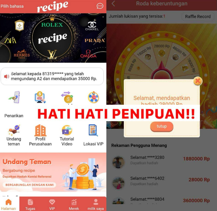 Benarkah Aplikasi REC Penghasil Uang atau Investasi Bodong ...