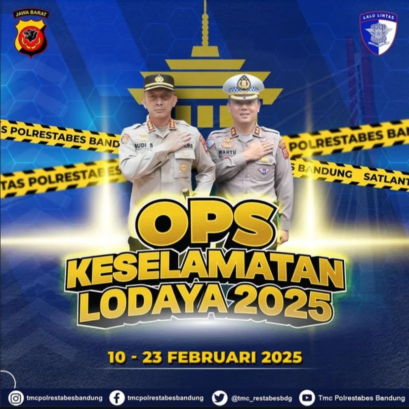 Jadwal & Target OPERASI KESELAMATAN LODAYA 2025 di Jawa Barat – jabarekspres.com