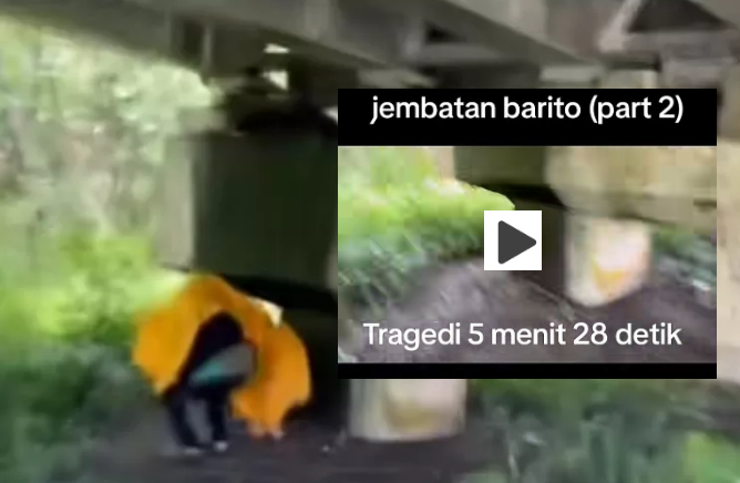 Link Video Asli di Bawah Jembatan Barito Durasi 5 Menit 28 Detik Full ...