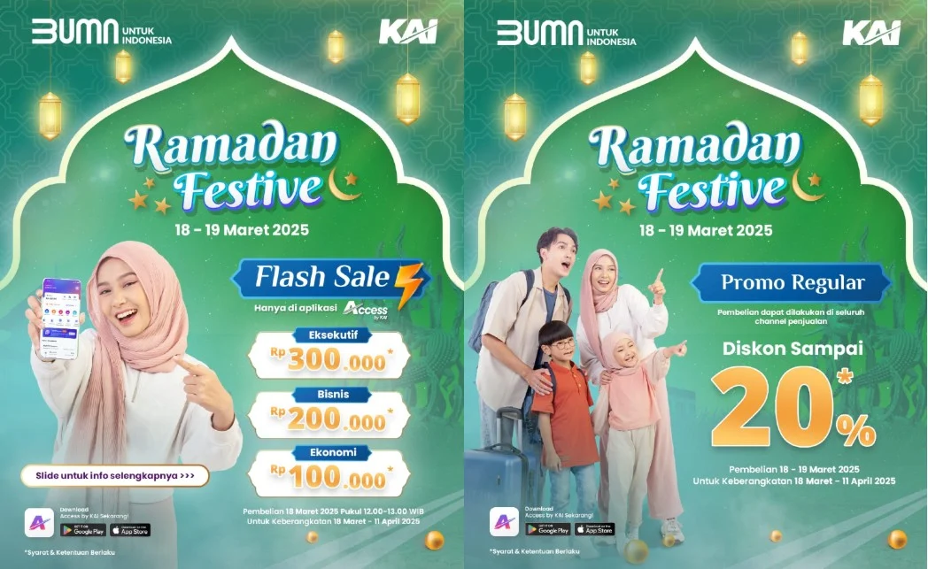 Dukung Silaturahmi dan Berbagi Kebahagiaan, KAI Daop 2 Hadirkan Promo Spesial Ramadan ...