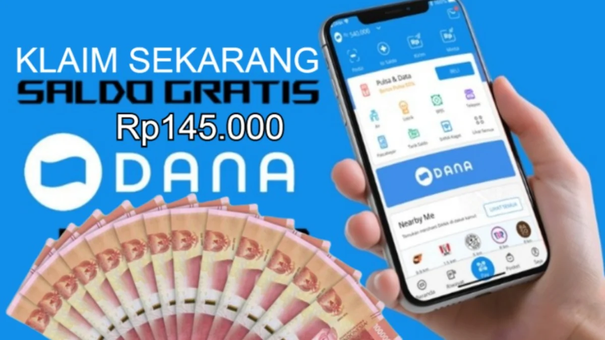 Klaim Sekarang, Saldo DANA Gratis Hingga Rp145.000 Langsung Cair Masuk Dompet – jabarekspres.com
