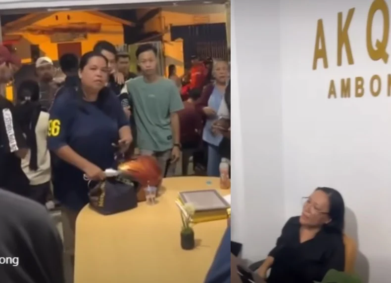 Kantor AKQA Ambon di Gruduk Puluhan Member, Pertanyakan Pencairan – jabarekspres.com