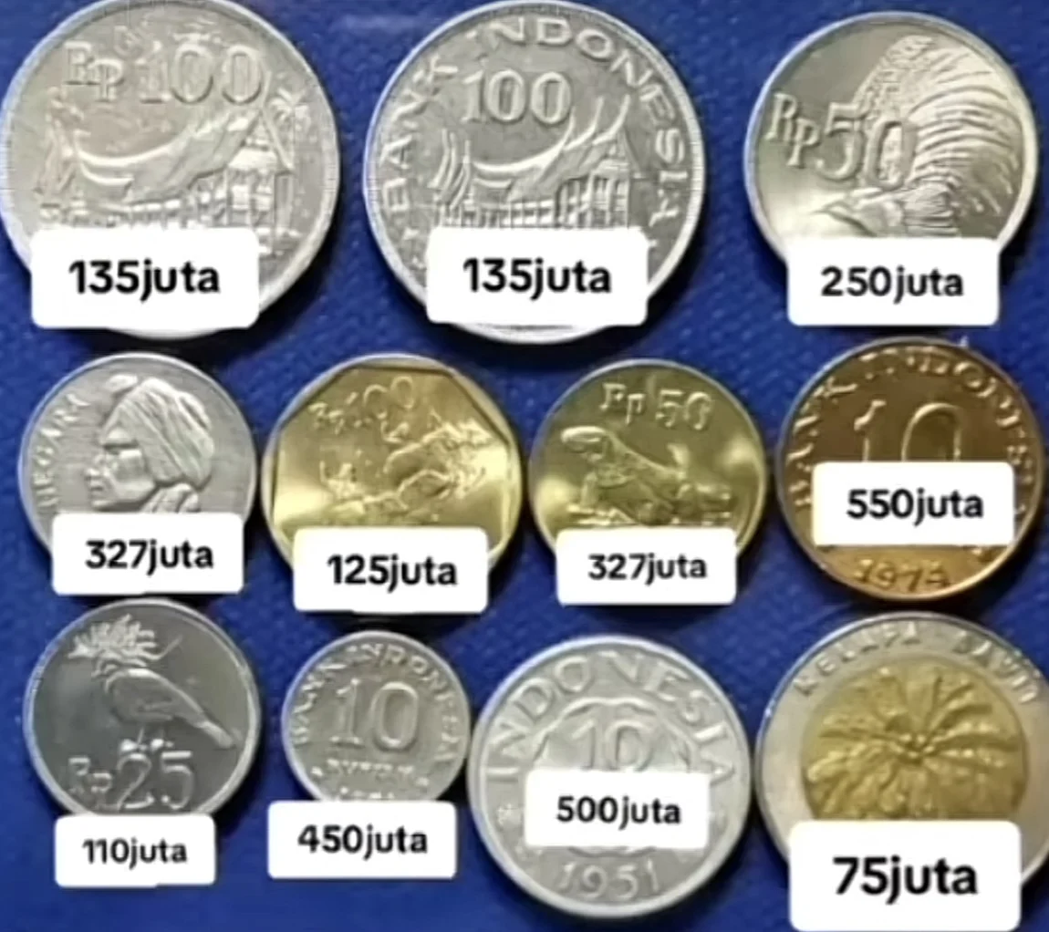7 Uang Kuno Ini Diburu Kolektor, Ada yang Laku hingga Rp100 Juta per Keping – jabarekspres.com