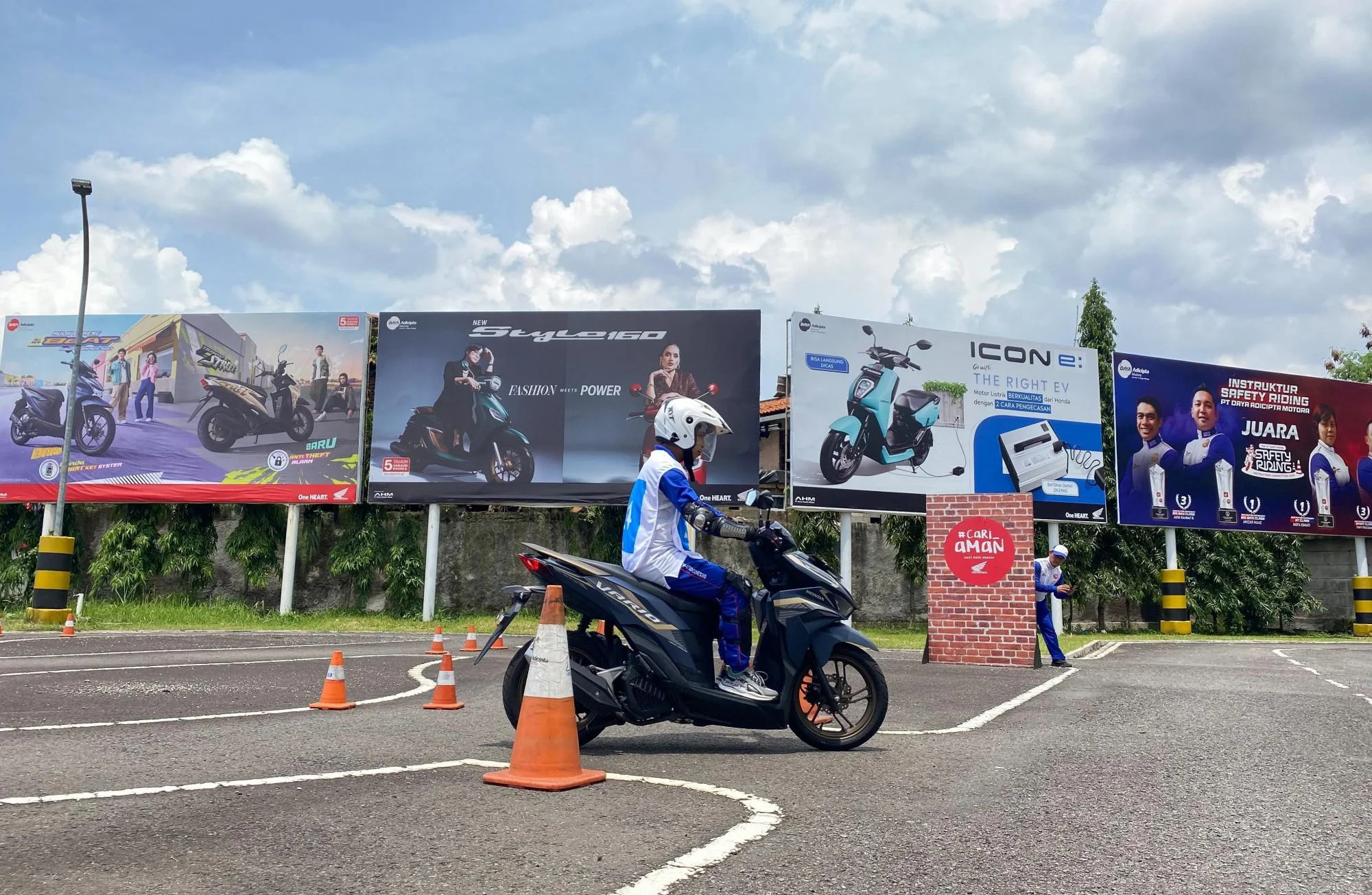 Safety Riding Center DAM, Wadah Edukasi Berkendara Sepeda Motor di Jawa ...