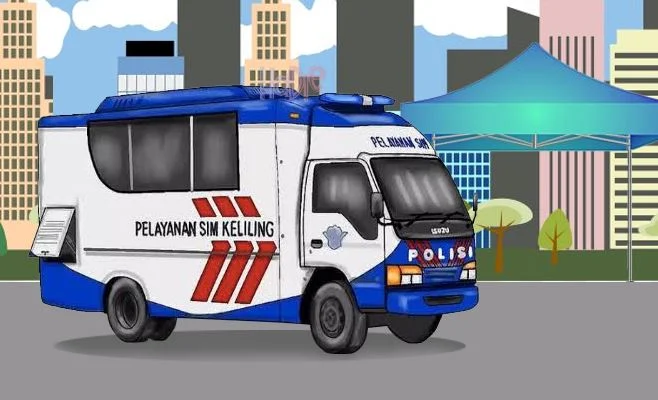 Lokasi Layanan SIM Keliling Bandung Hari ini 25 April 2025 ...