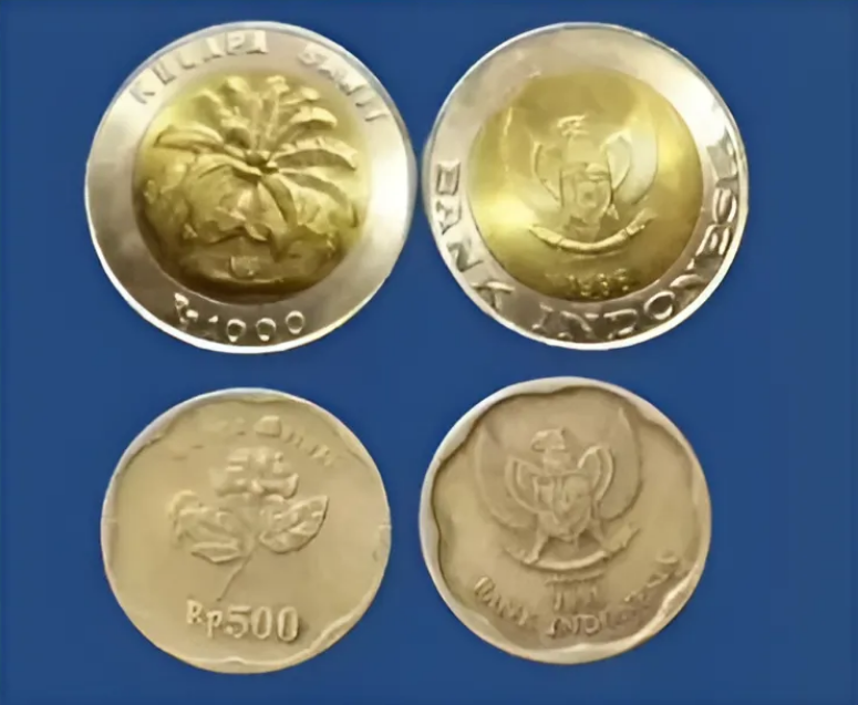 Jual Uang Kuno Rp 1000 Kelapa Sawit dan Rp 500 Bunga Melati Tembus ...