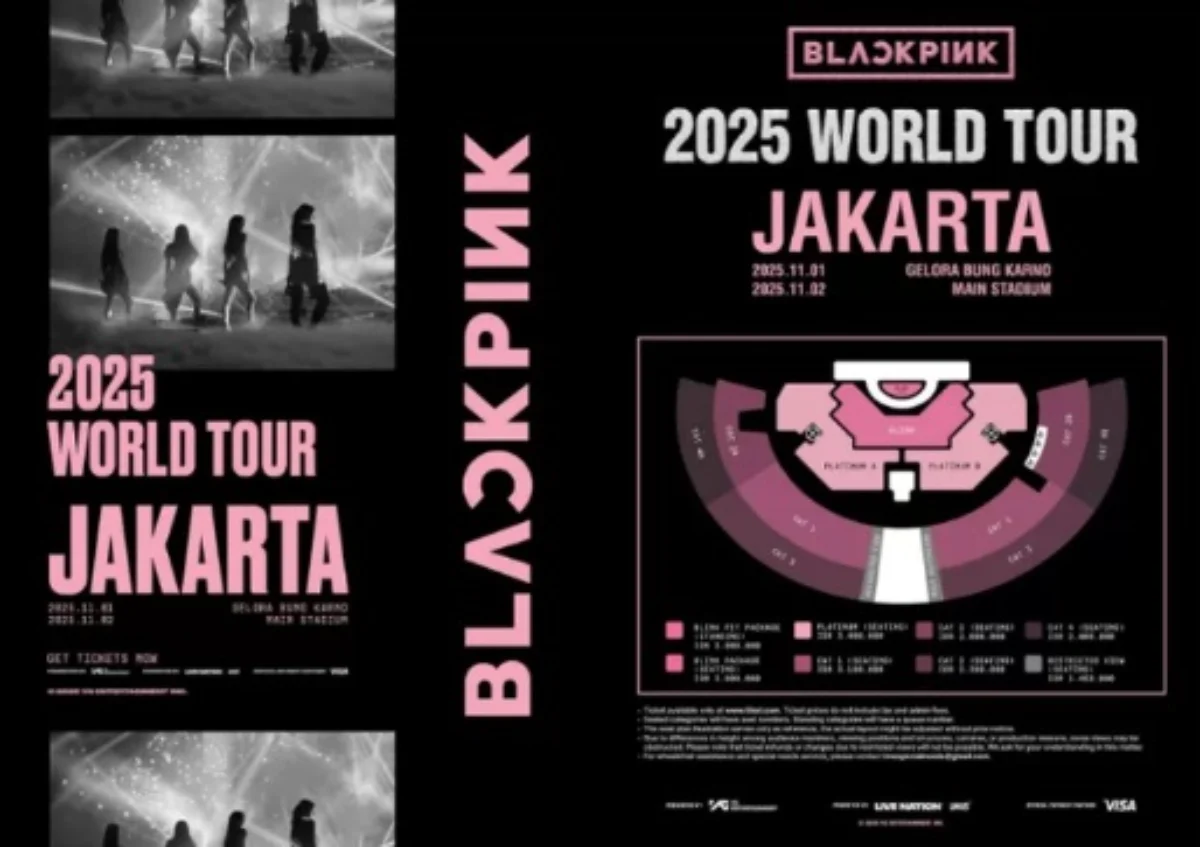 Siap Bongkar Tabungan, Ini Harga Tiket Konser BLACKPINK World Tour 2025 – jabarekspres.com