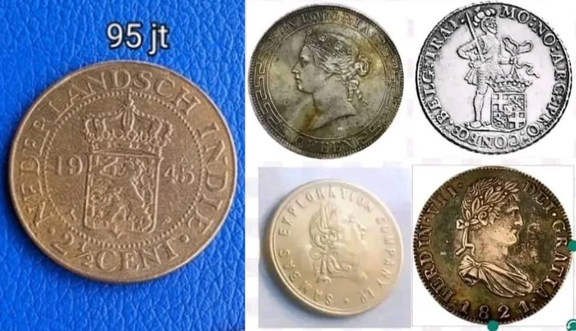 Dibeli Hingga Rp95 Juta, Uang Logam Kuno Gulden (1945) Dibayar Mahal ...