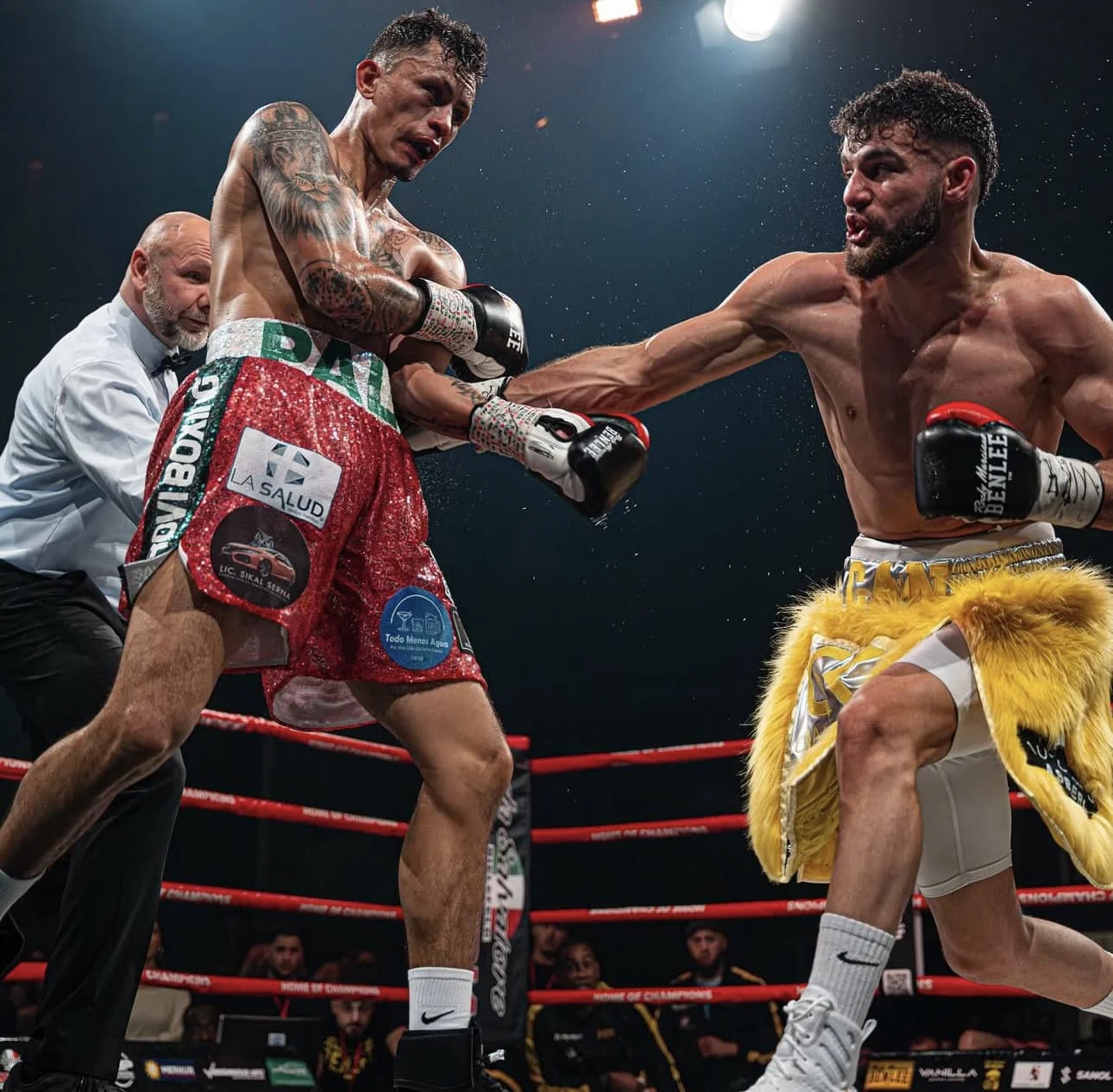 Duel Sengit Ilyas dan Eduardo Berakhir Seri di Laga WBA Continental Europe – jabarekspres.com