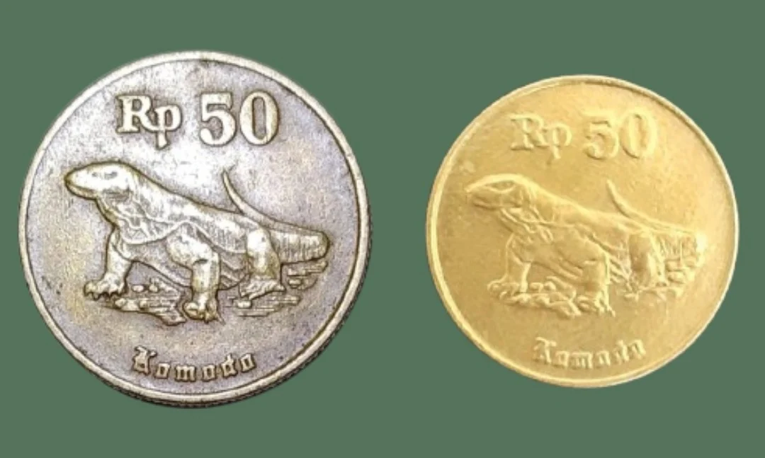 Millenial Masih Ingat Koin Komodo 50 Rupiah? Kini Harganya Mahal ...
