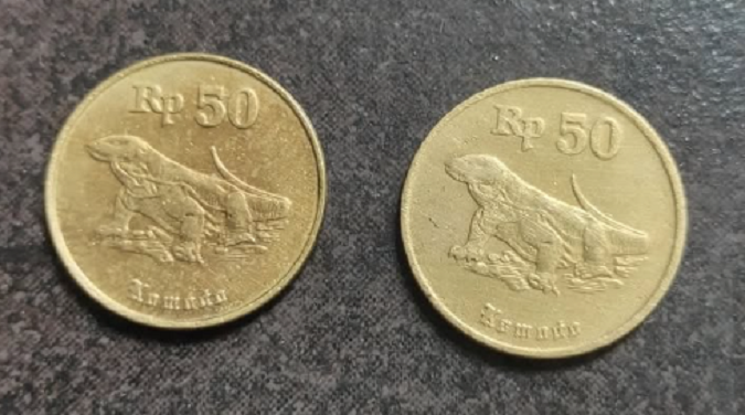 Rezeki Nomplok! Koin Kuno Rp50 Komodo Laku 2 Jutaan Rupiah di Lelang, Tertarik Jual ...