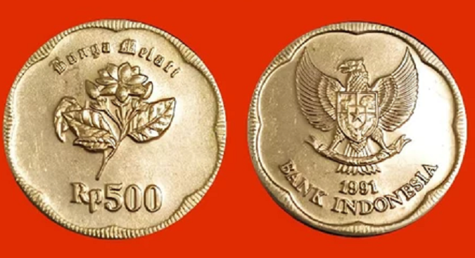 Daripada Berdebu, Jual Koin Kuno Rp500 Bunga Melati dengan Harga ...