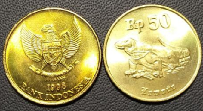 Dulu Koin Kuno Rp50 Komodo Nilainya Diremehkan, Sekarang Harganya ...