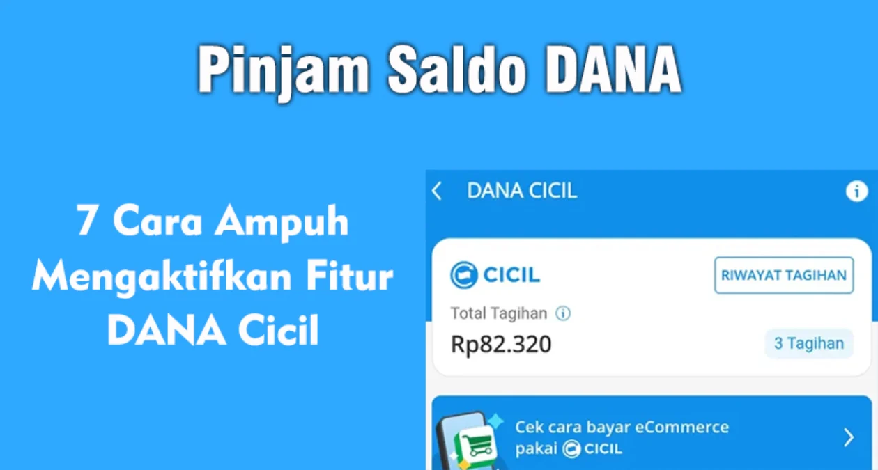 7 Langkah Mudah Agar Fitur Dana Cicil Muncul di Aplikasi Dana ...