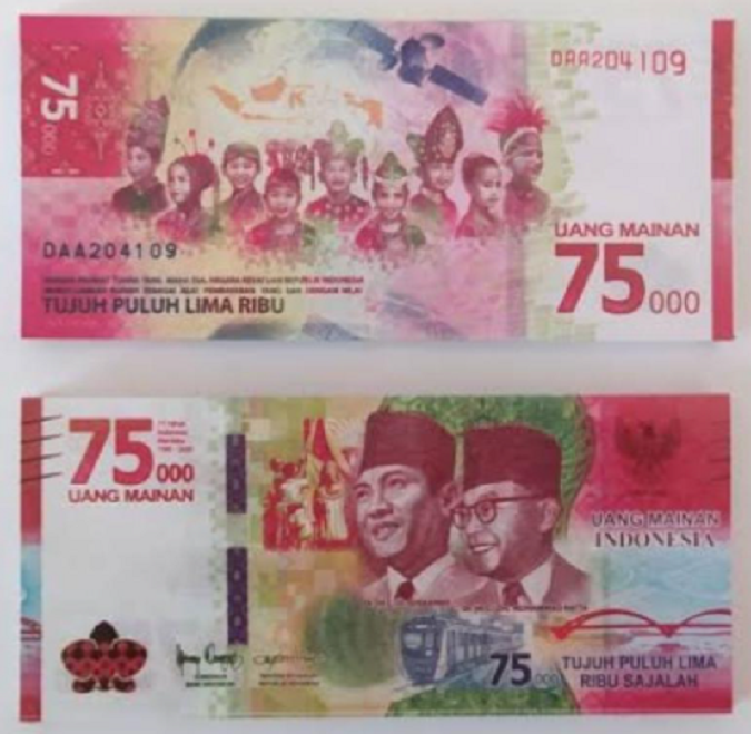 Uang 75 Ribu Rupiah Dijual Rp4 Juta? Ini Cara Ikut Lelangnya ...