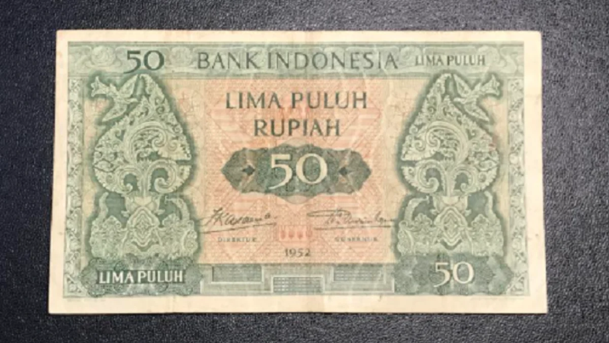 Uang Kuno Rp 50 dari Tahun 1952 Ini Laku Rp 13 Juta – jabarekspres.com