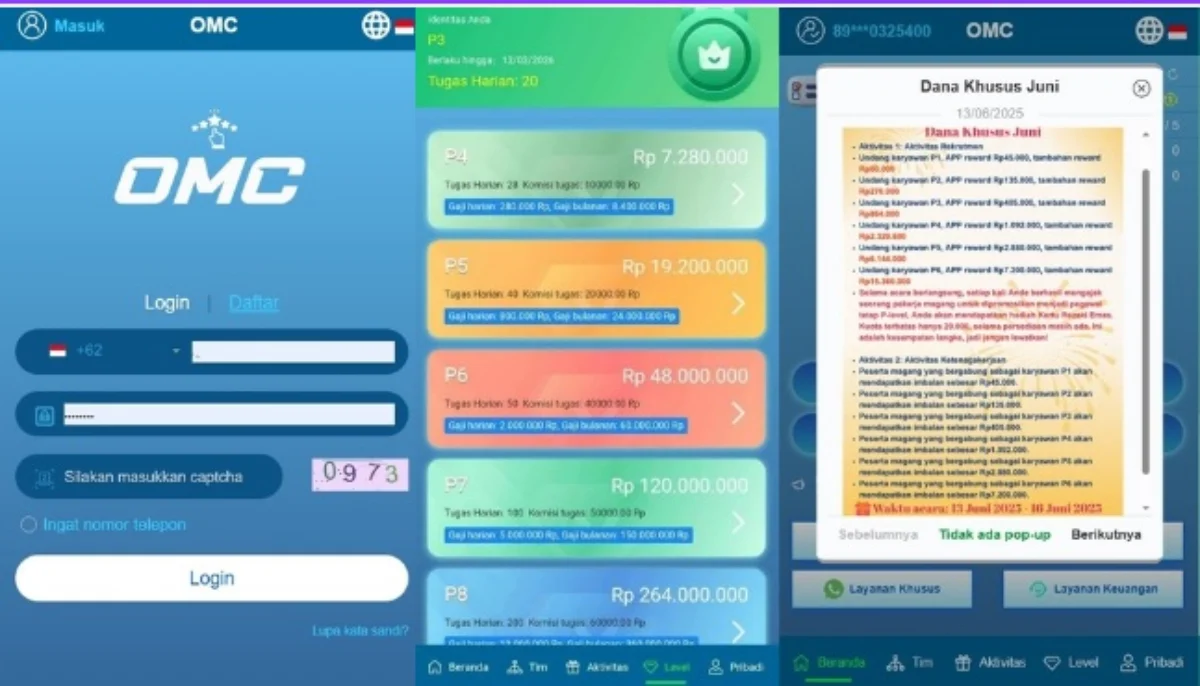 Aplikasi OMC Buka Level Atas dengan Profit Tinggi, Benarkah Potensi Bisnis yang Menguntungkan ...