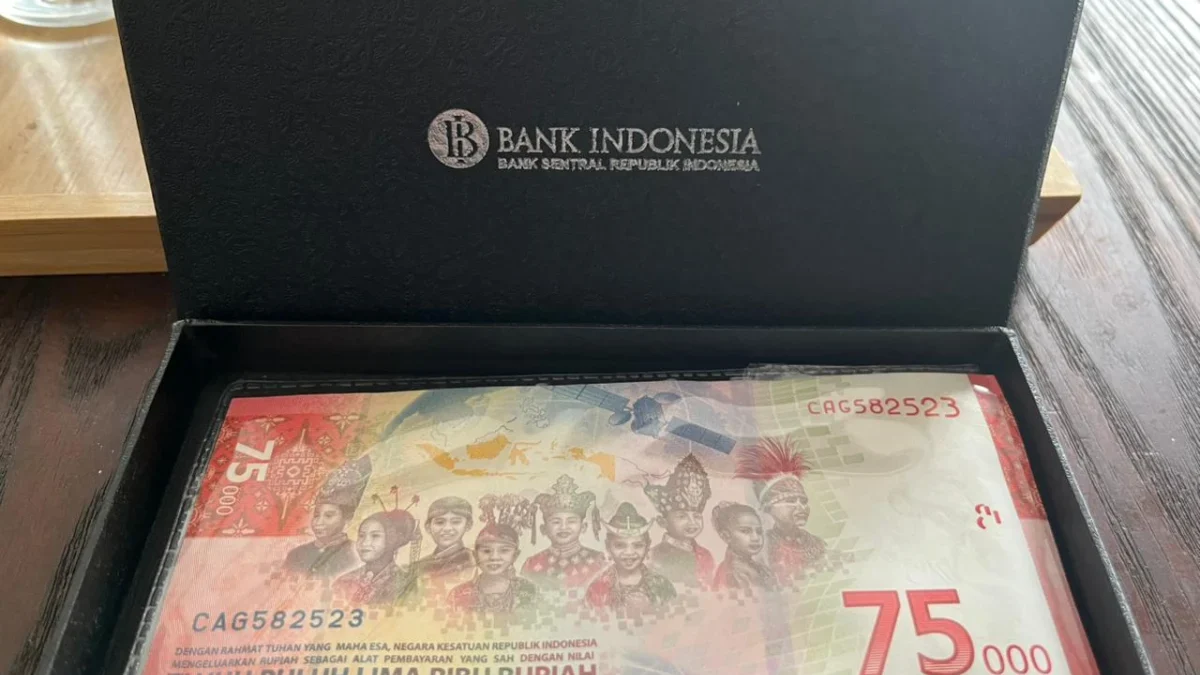 Uang 75 Ribu Rupiah Jadi Langka? Kolektor Menawarnya Sampai Rp25 Juta ...