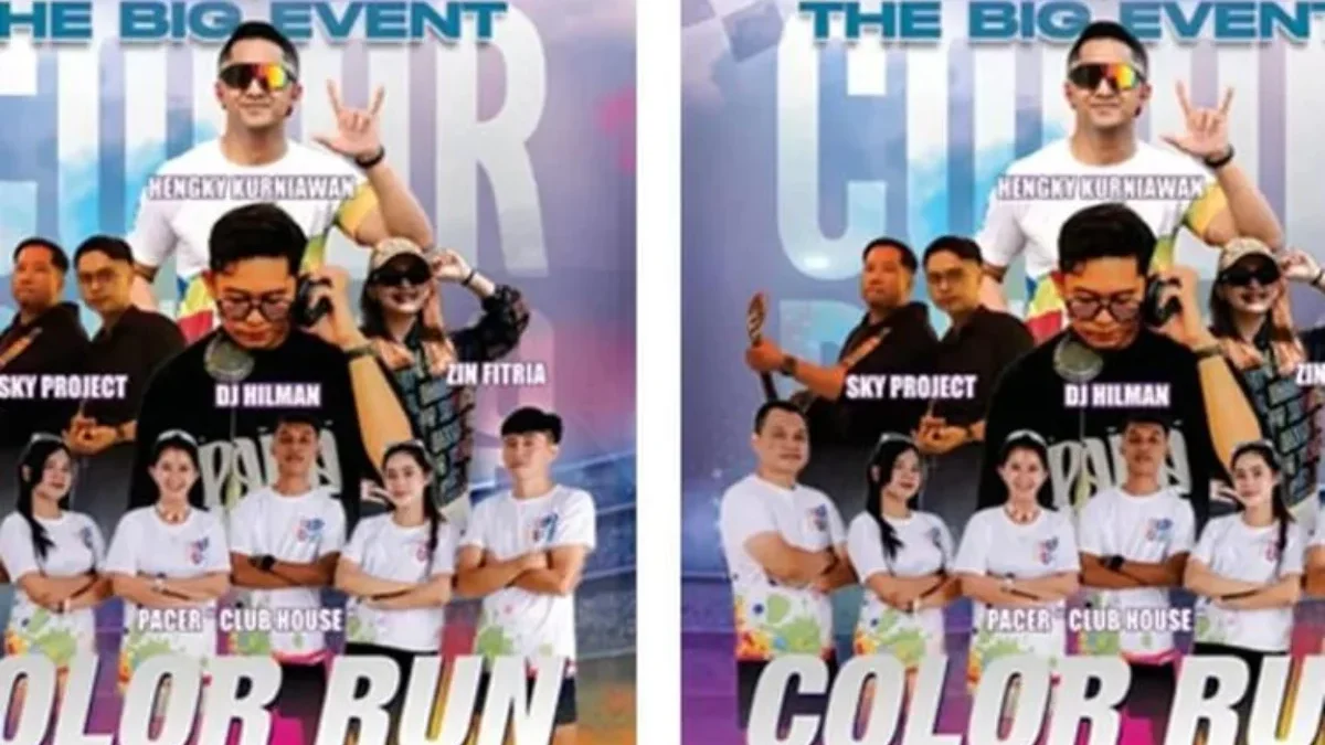 Panitia Color Run Ciamis Banting Stir Gegara Dituduh Bawa Simbol LGBT ...