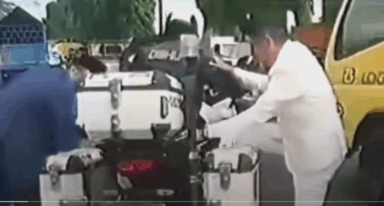 Viral Tak Pakai Helm, Kendaraan Patwal Dishub Kabupaten Bogor Kena ...