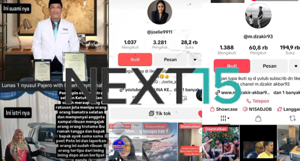 Bongkar Dalang Penipuan Next 15 Catat Nama Orang-Orang Ini – jabarekspres.com