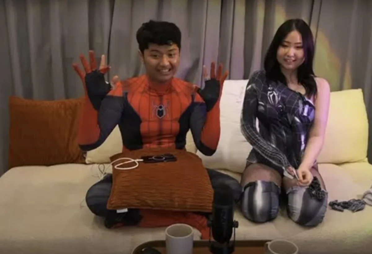 Potongan Video Viral Msbreewc x Ello MG Ganti Kustom Spiderman Bikin ...