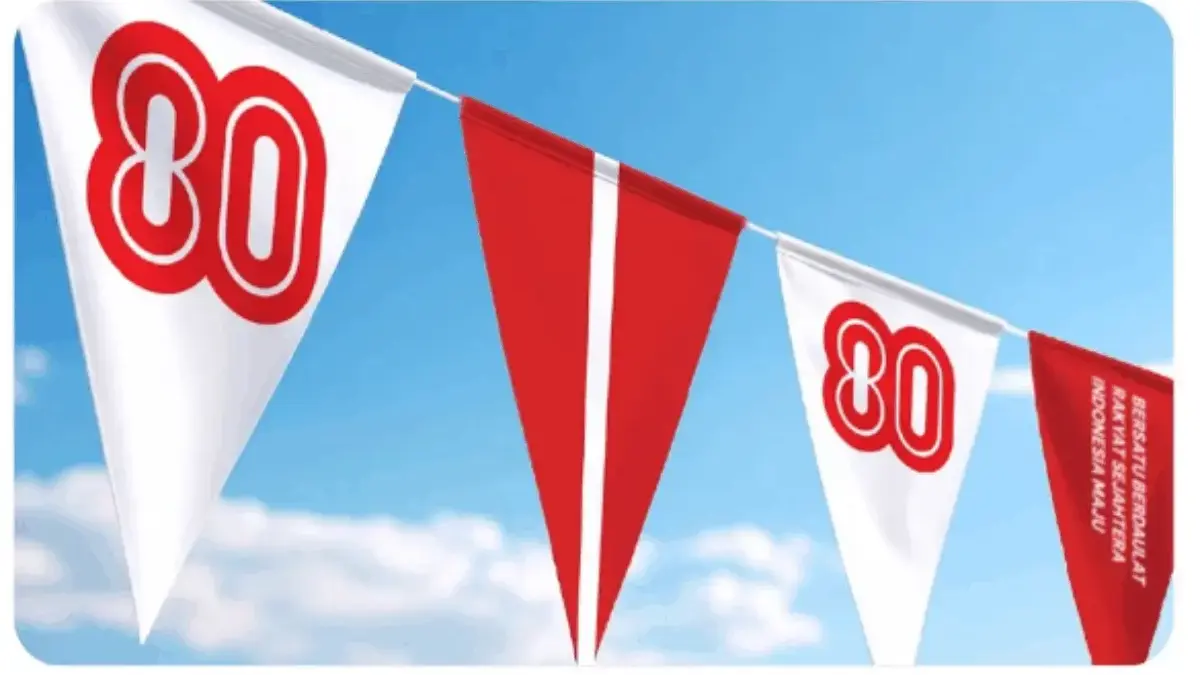 VIRAL! Logo HUT RI ke-80 Tuai Kritik Dianggap Gagal Total, Netizen ...