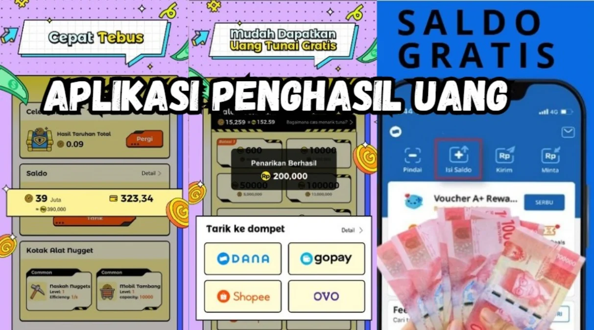 Cara Cepat Dapat Rp300.000 dari Aplikasi Penghasil Uang Resmi di Google ...