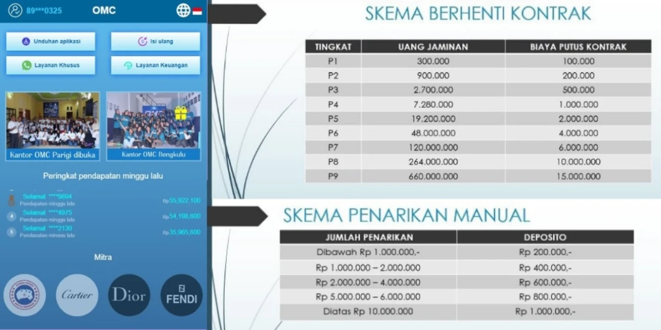 Awas, Ada Siluman Menyusup di Aplikasi OMC, Tawarkan Jasa Penarikan ...