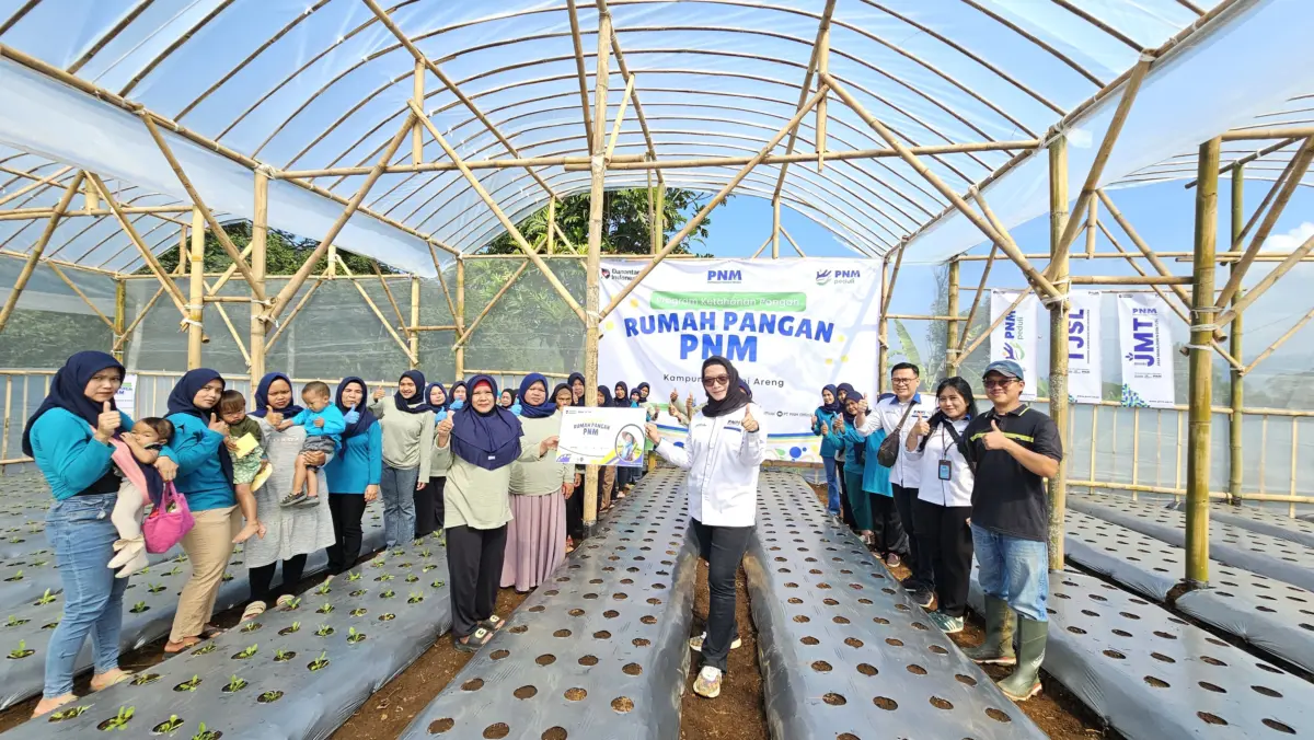 Rumah Pangan PNM Resmi Hadir di Lembang, Dorong Kemandirian Pangan Ibu ...
