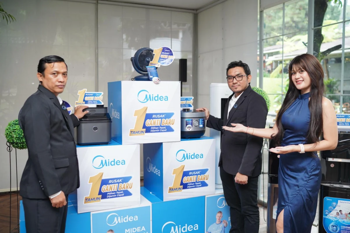 Bentuk Komitmen Nyata kepada Pelanggan, Midea Electronics Indonesia Luncurkan Program “1 Tahun ...