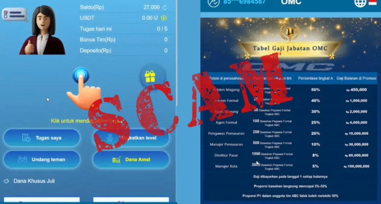 Aplikasi OMC Semakin Jelas Scam, Investor Mulai Sulit Tarik Dana – jabarekspres.com