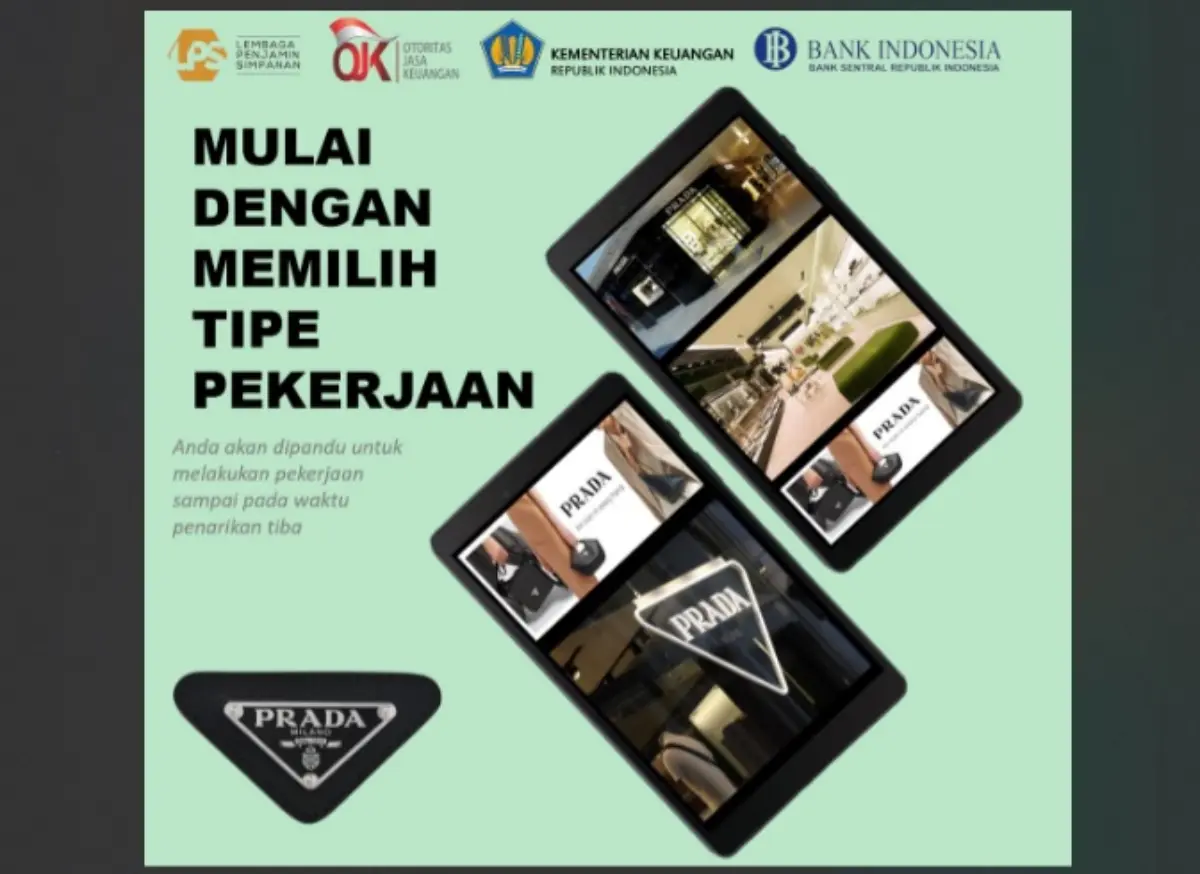 Pasang Logo OJK, Benarkah Investasi di Aplikasi Prada Indonesia Resmi ...